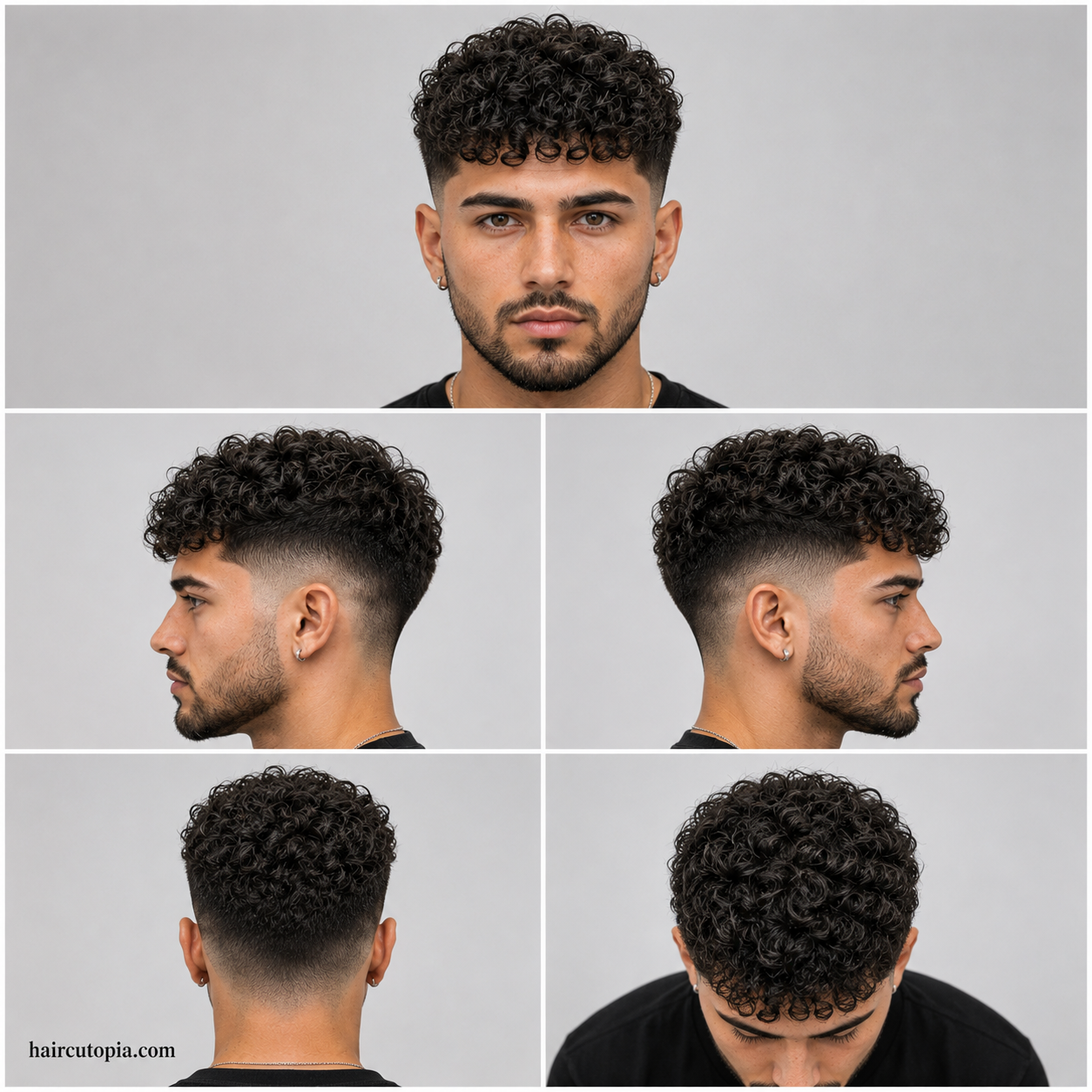 Mid Fade Haircuts for Curly Hair - Haircutopia